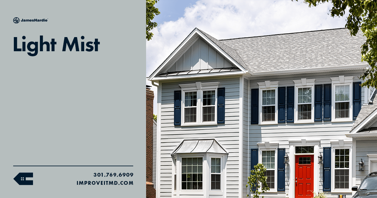 Light Mist - James Hardie Siding Colors